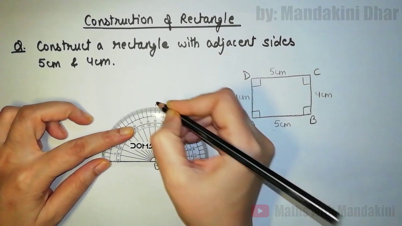 Construction of Rectangle