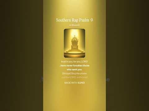 Southern Rap Psalms Psalm 9 The Righteous Judge Official Audio