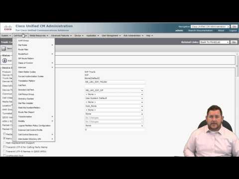 CCIE Collaboration Lab Training :: URI Dialing Between Clusters