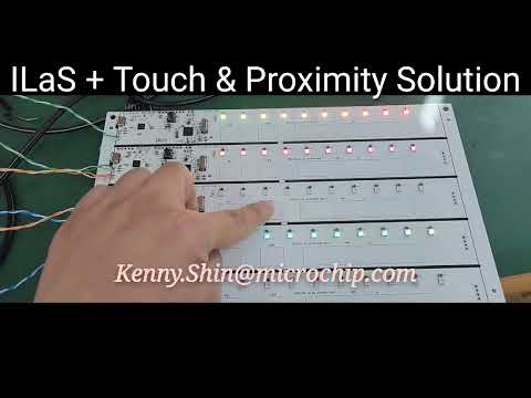 Microchip ILaS Touch Demo ISELED