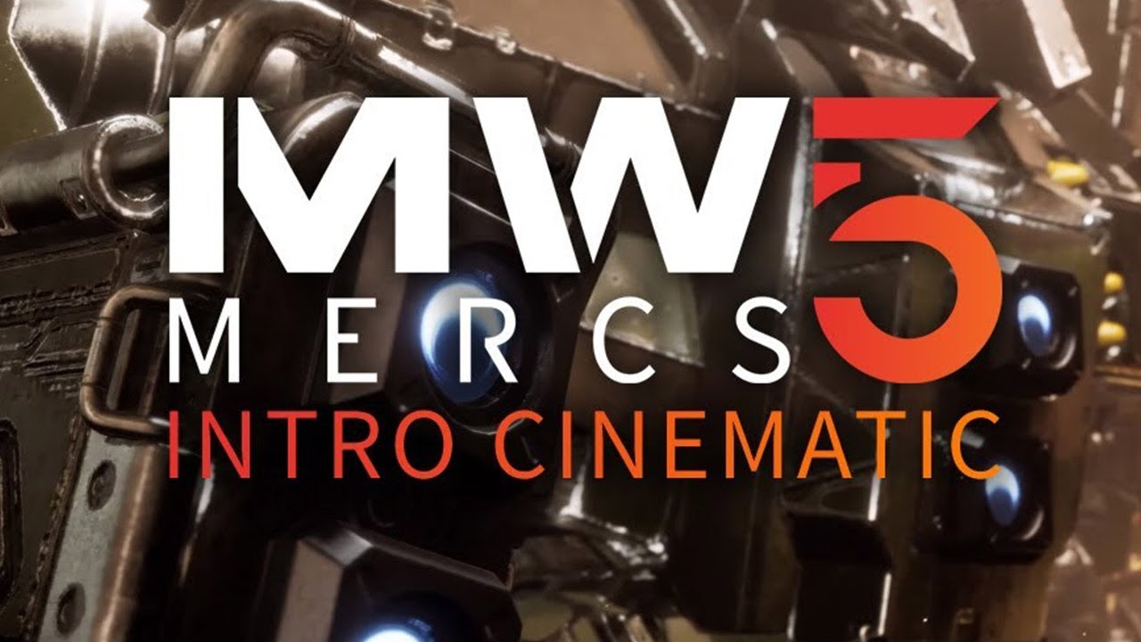 INTRO CINEMATIC RELEASED! Let's Review! Mechwarrior 5: Mercenaries - MW5