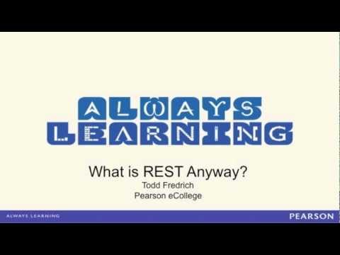 Intro to REST (aka. What Is REST Anyway?)