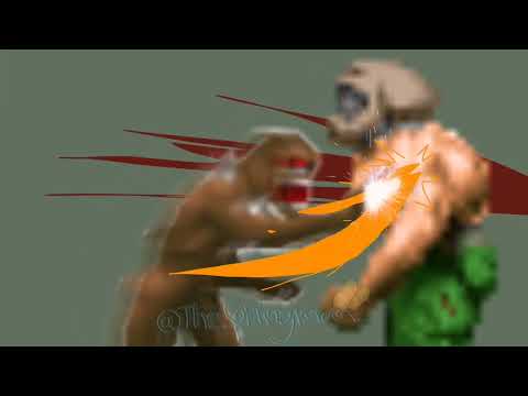 Imp VS Doomguy (meme full sprite animation)