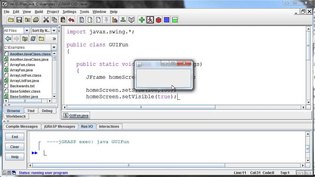 GUI - Part 01 (Frames)