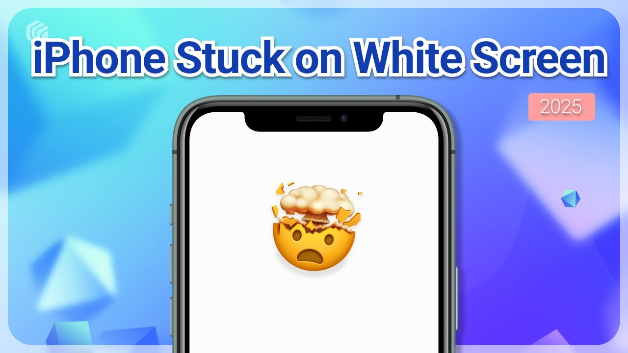 iPhone 13 Stuck on White Screen? 3 Easy Fixes to Try in 2025 | No Lossing Data