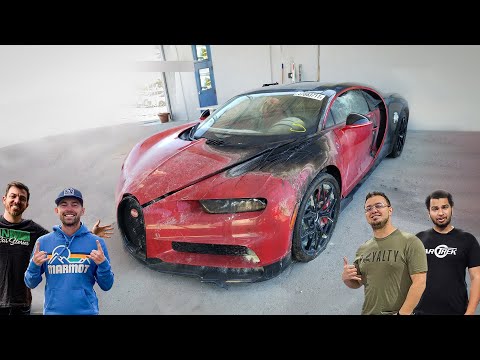 Fire-Damaged 2019 Bugatti Chiron Is Now Very Expensive, Made of ...