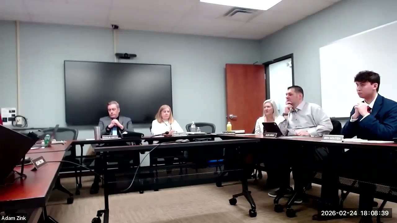 Board of Education Special Meeting: Feb. 24, 2026