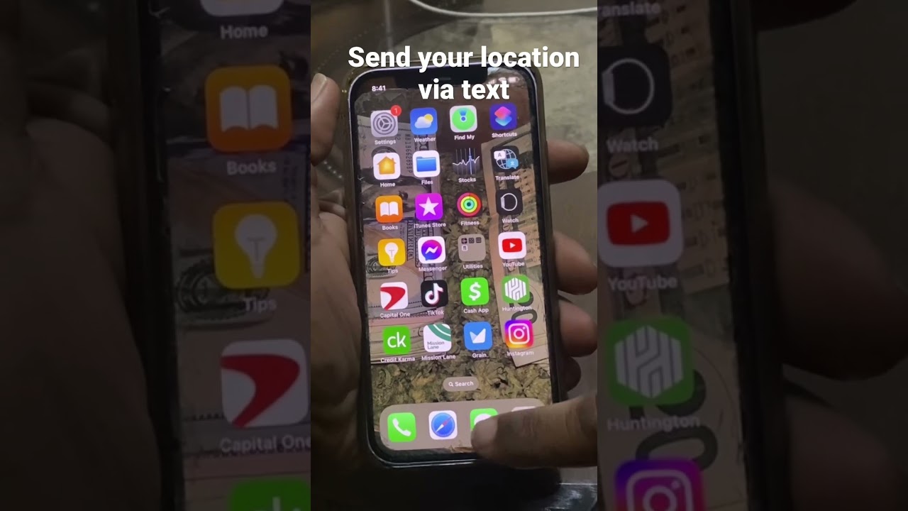How to send your location via text #iphone #howtodoit #howtodo