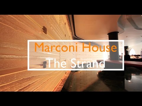 Walking Tour of Marconi house. The Strand. WC2R. London.