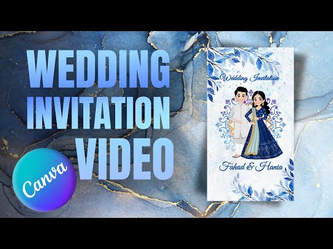 How To Create Wedding Invitations On Canva 2025 🚀 | Wedding Invitation Video Kaise Banaye?
