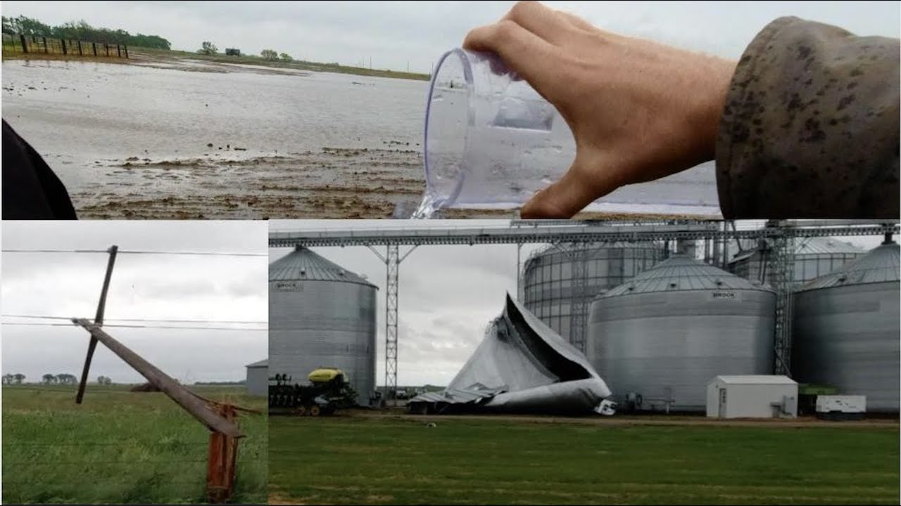 Destructive Storm hits the farm