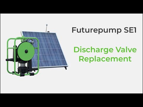 Futurepump SE1: Discharge valve replacement