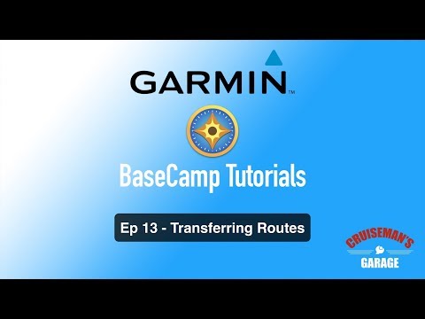 Transferring Routes from BaseCamp to your Garmin | Garmin BaseCamp
