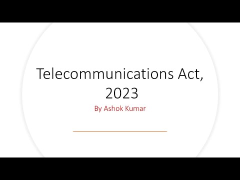 Telecommunication Act 2023