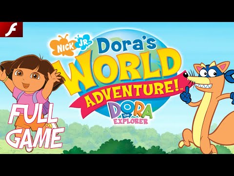 Dora the Explorer™: Dora's World Adventure! (Flash) - Full Game HD Walkthrough - No Commentary