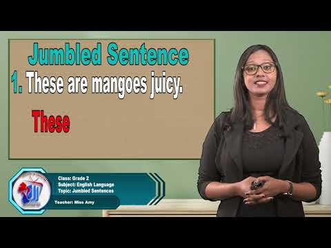 English Language - Grade 2: Jumbled Sentences
