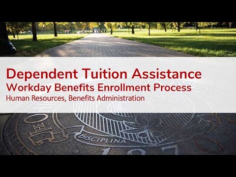 Dependent Tuition Assistance Enrollment Process