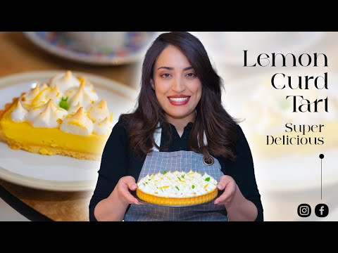 This FRENCH Lemon Meringue Tart Will Blow your mind
