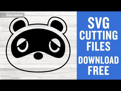 Animal Crossing Tom Nook Svg Free Cut File for Cricut