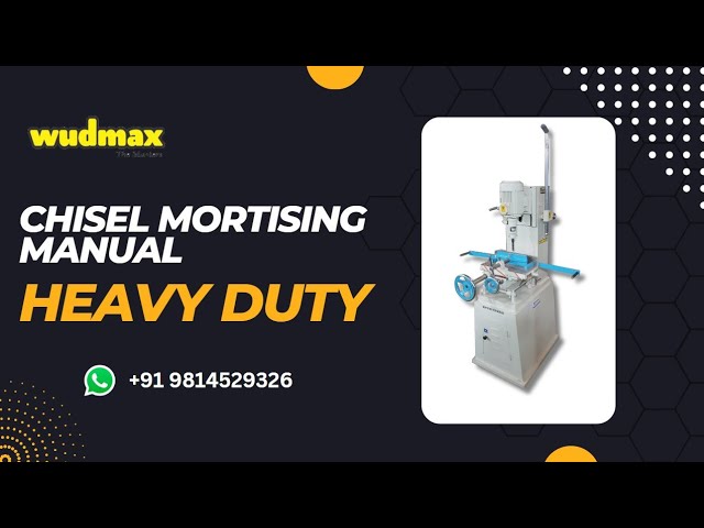 Chisel Mortiser Machine - Mortising Chisel Machines Manufacturer from ...