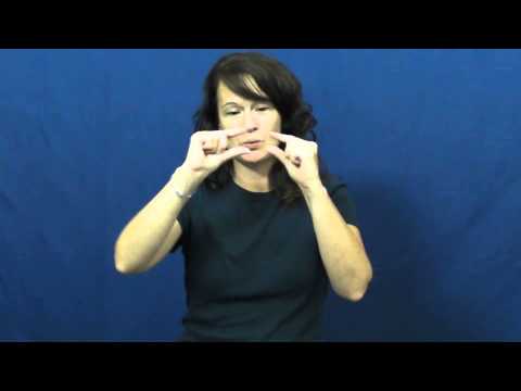 American Sign Language ASL Video Dictionary - whistle