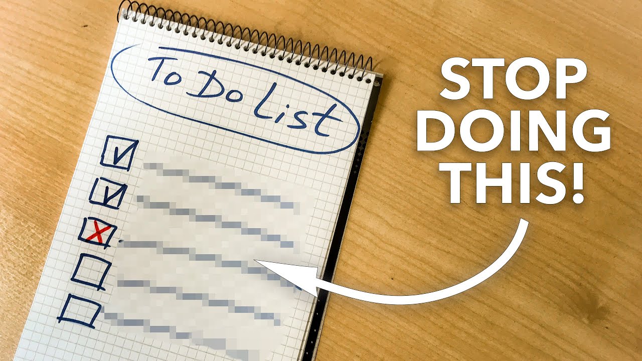 Conquer Overwhelm: The Secret to Doing Effective To-do Lists