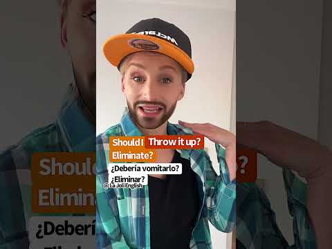 🤮🗑️Throw UP or AWAY! GRANDE DIFERENCIA!#english #shorts #ingles