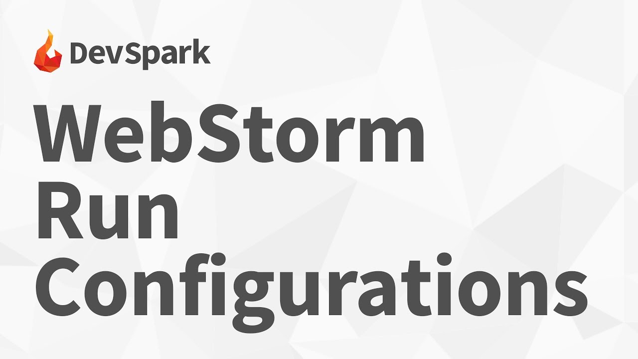 Using Webstorm Run Configurations to Debug JavaScript