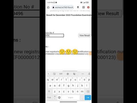 MY CMA FOUNDATION DECEMBER 2022 RESULT || I am fail or Pass || my result