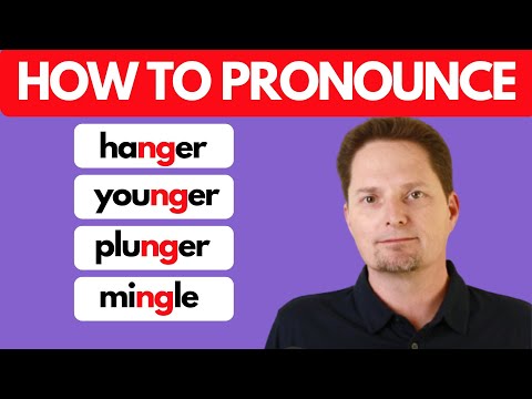 HOW TO PRONOUNCE "NG" / MINGLE / PLUNGER / LONGER / AMERICAN ACCENT TRAINING/AMERICAN PRONUNCIATION