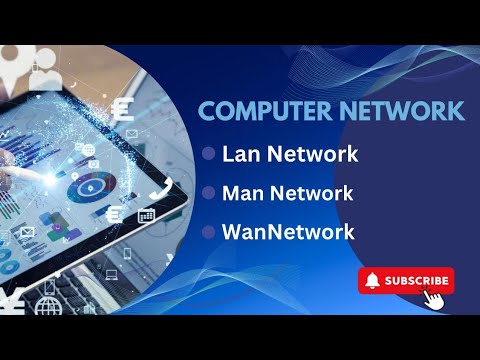 What is computer network? | Types of network | LAN network | MAN network | WAN network | e.g/range?
