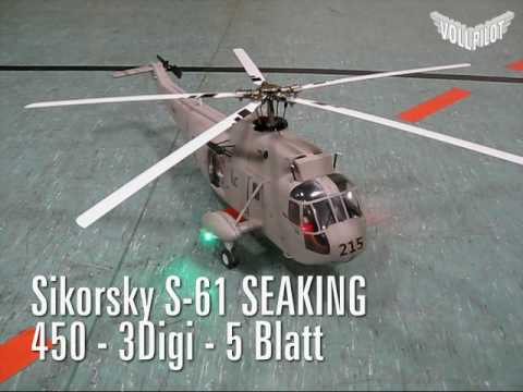 Scale Seaking 450 3digi Flybarless Rigid