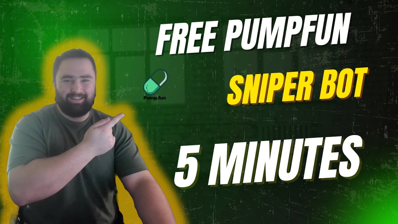 Build a PumpFun Sniper Bot in 5 Minutes (Free & Open Source)