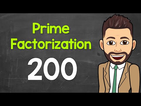 Prime Factorization of 200 | Math with Mr. J