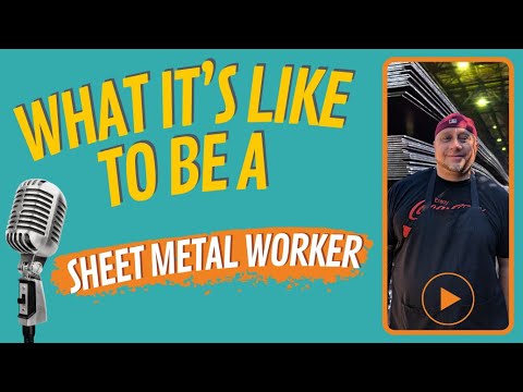 What it's Like to be a Sheet Metal Worker - Career Interview #trades