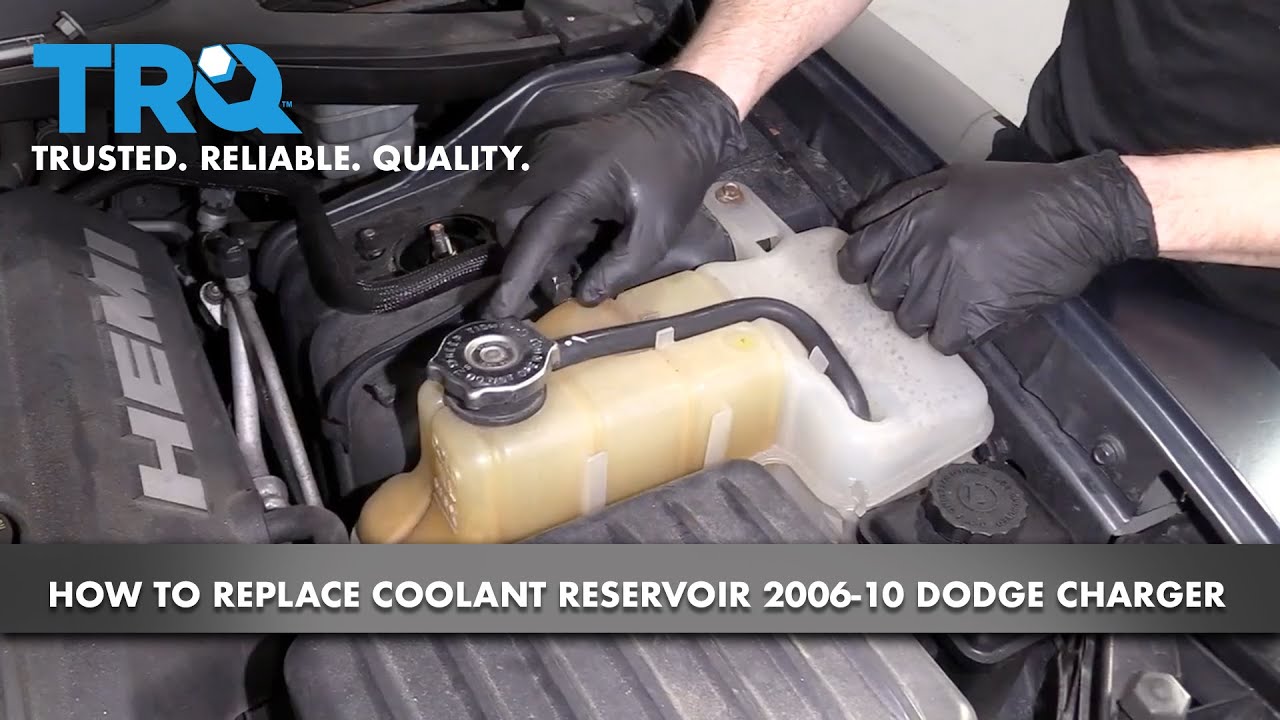 How to Replace Coolant Overflow Tank 2006-10 Dodge Charger