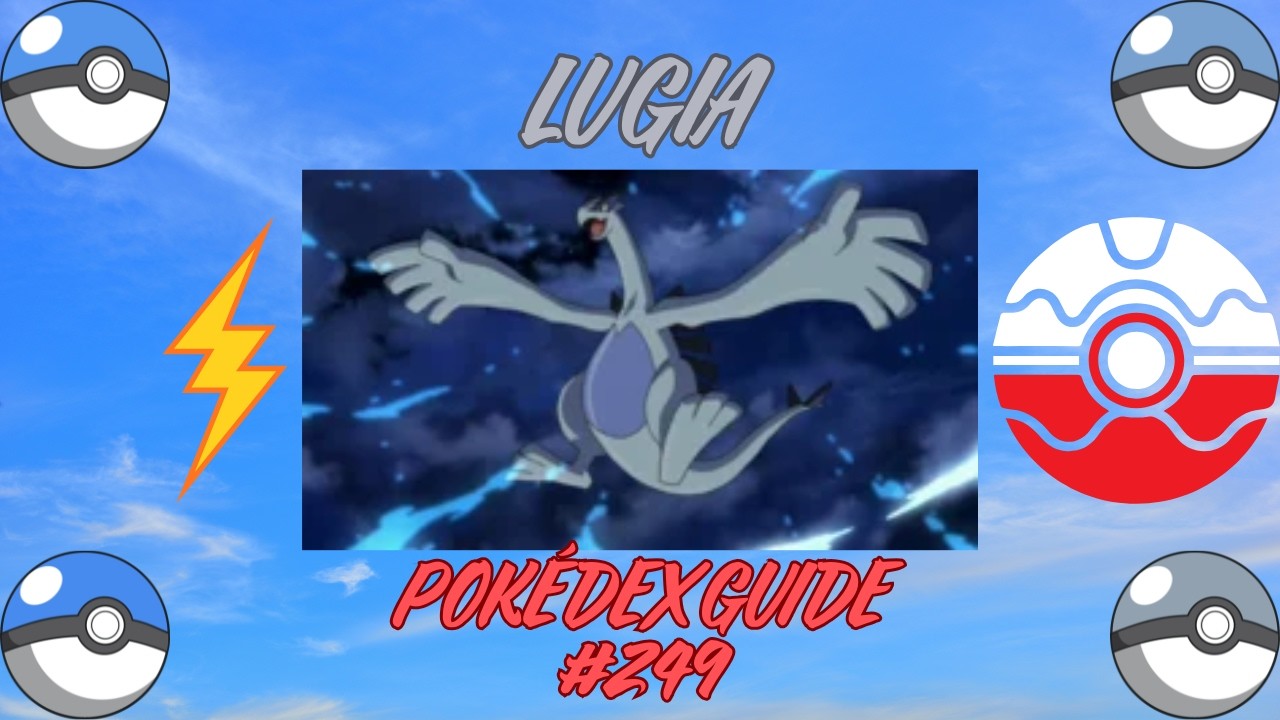 Complete Pokédex Entry: Lugia | Pokémon Database Series
