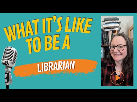 What it's Like to be in a Librarian - Career Interview #librarians