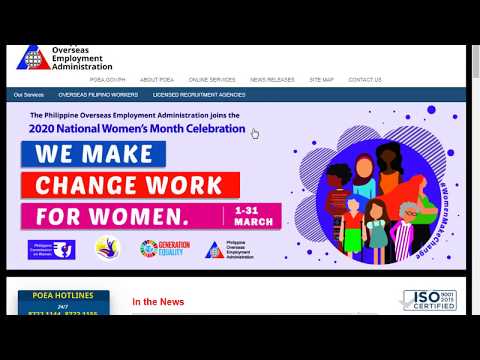 How to know the status of your recruitment agency at POEA?