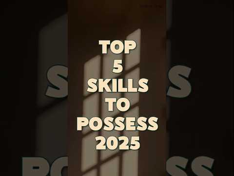 Top 5 Essential Skills You MUST Master by 2025 | Future-Proof Your Career! | Tamil