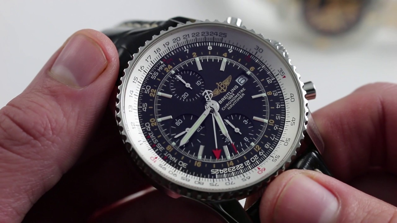 Breitling Navitimer World: Slide Rule How-To & Luxury Watch Review