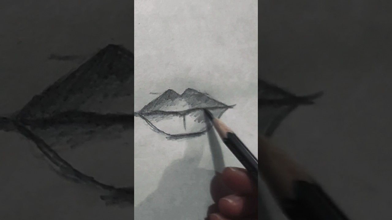 How to draw lips- easy tutorial for beginners #deviantart #videocreator #artgallery #painting #art