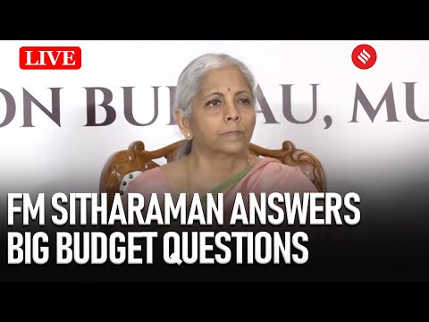 Sitharaman PC LIVE: Finance Minister Nirmala Sitharaman Addresses On Union Budget 2025-26 In Mumbai