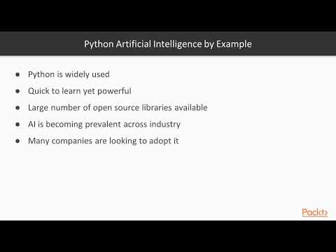 Learn Learning Python Artificial Intelligence by Example The Course Overview|packtpub com - Mind ...
