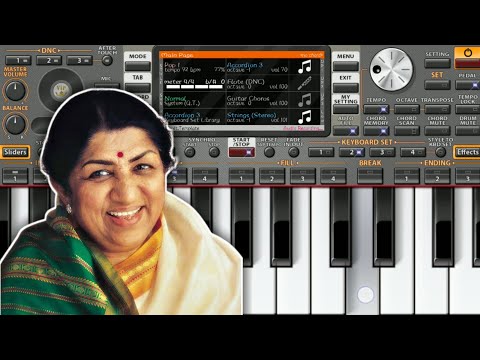 Zindagi Pyar Ka Geet Hai | Lata Mangeshkar | Mobile ORG 2022 | Piano Star