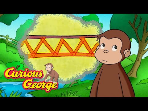 How Do Bridges Work? π΅ Curious George π΅ Kids Cartoon π΅ Kids Movies