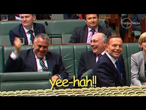 The Joe Hockey interjections (with subtitles)