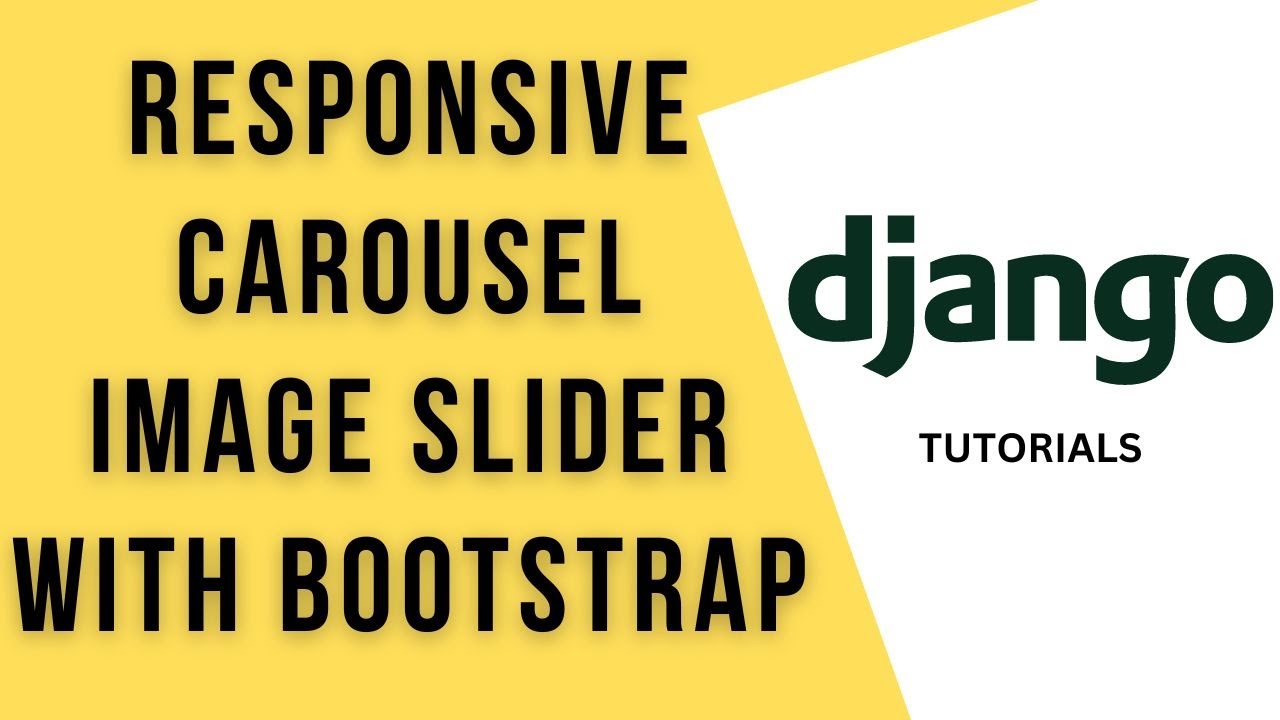 Implement carousel bootstrap image slider on header | Bootstrap 4-5 in Django