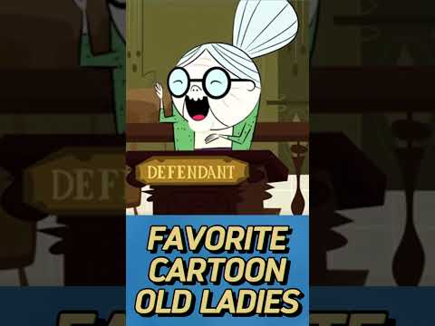 OLD LADY Cartoon Characters π΅