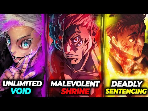 All 12 Domain Expansions In Jujutsu Kaisen Explained...